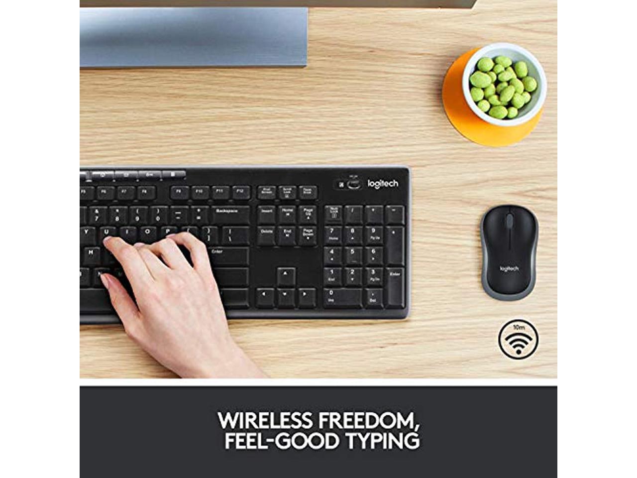 LOGITECH 920-008813 LOGITECH MK270 WIRELESS COMBO- BROWN BOX - Newegg.com