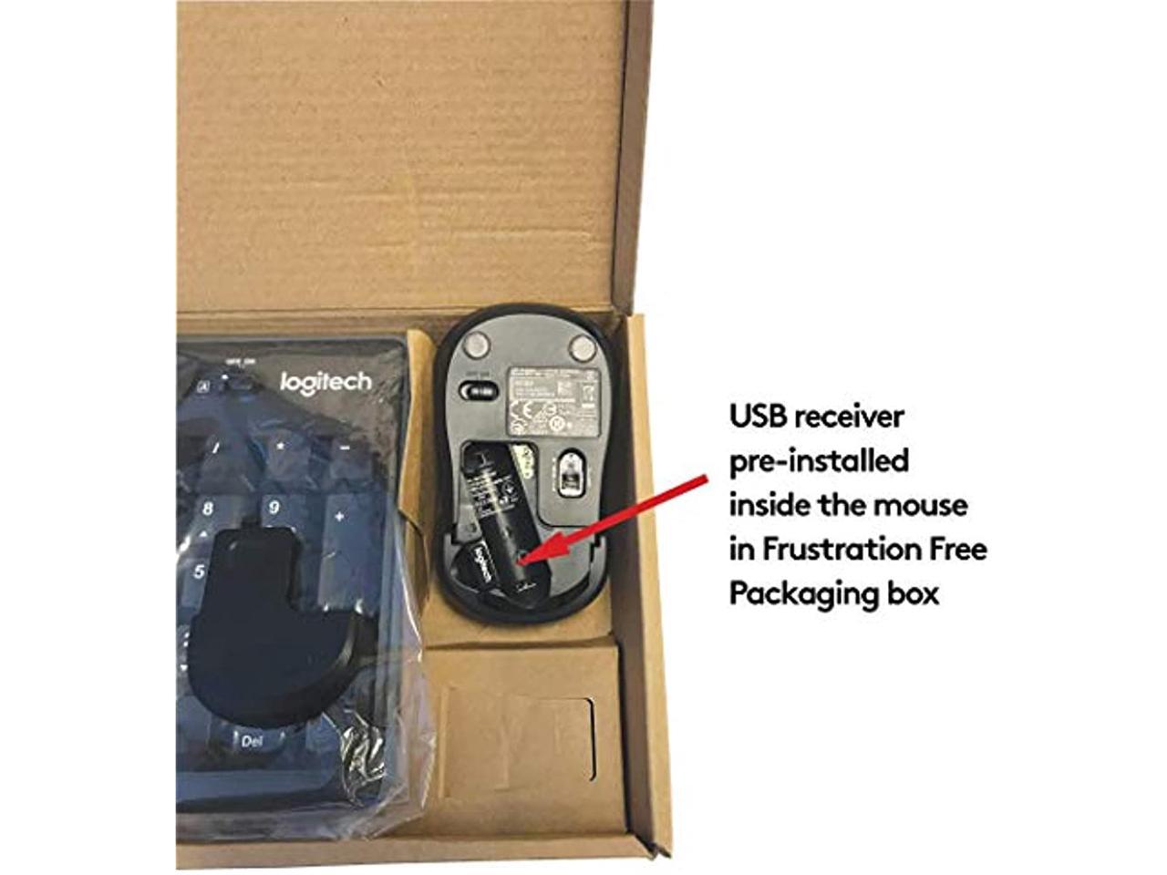 LOGITECH 920-008813 LOGITECH MK270 WIRELESS COMBO- BROWN BOX - Newegg.com