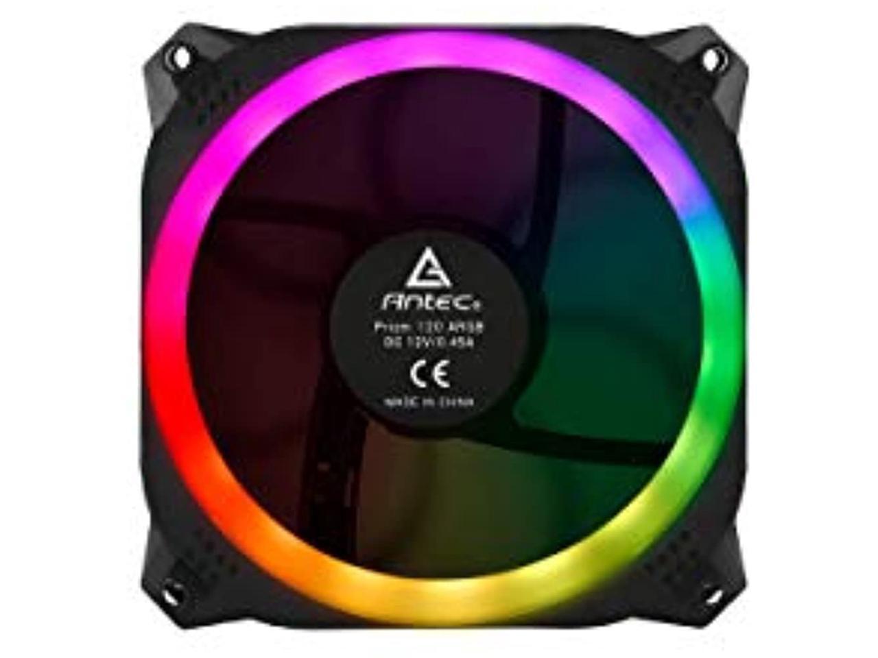 Antec Prizm 120 ARGB 5 Plus C 120 mm Case Fan with Fan Controller ...