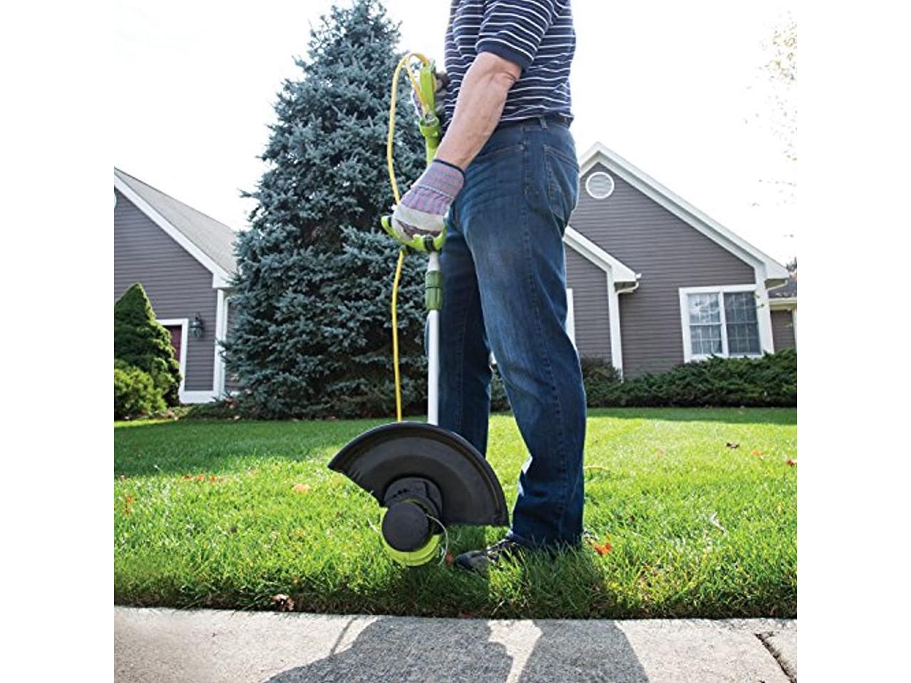 Sun Joe TRJ13STE 13 in. Automatic Feed Electric String Trimmer & Edger ...