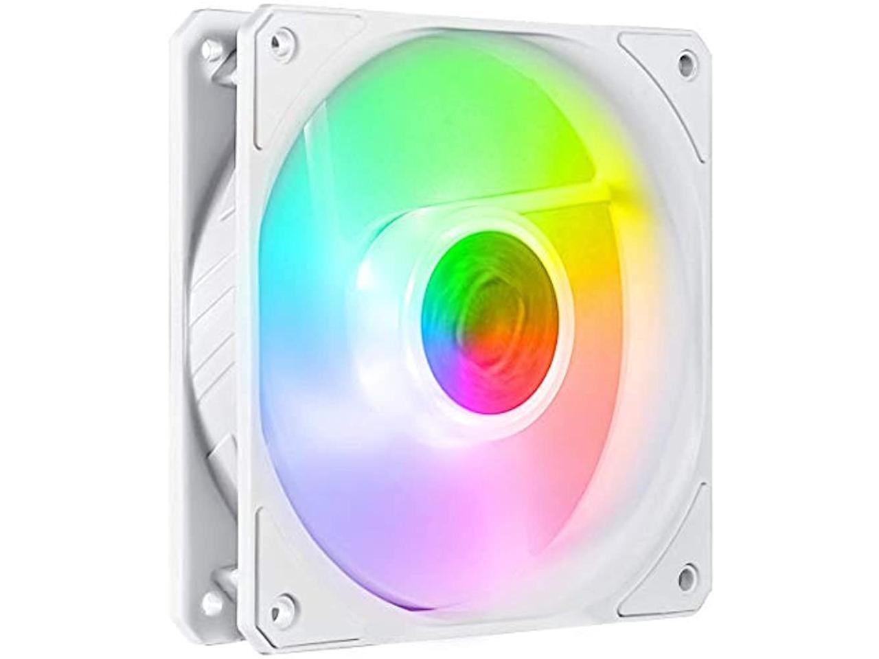 Cooler Master SickleFlow 120 V2 Addressable RGB Fan (White Edition ...