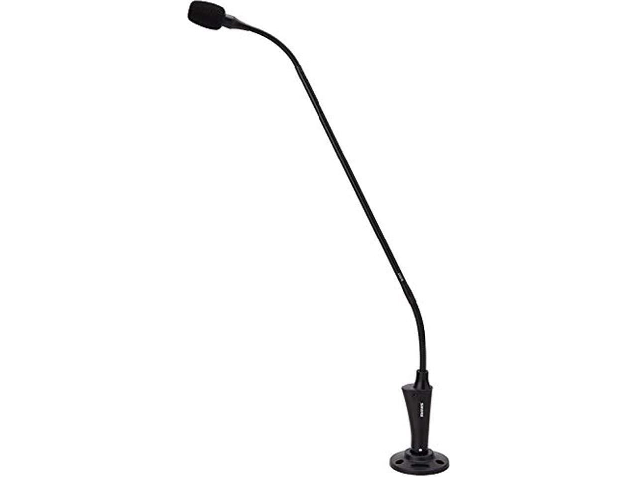 Shure Centraverse CVG18-B/C 18" Gooseneck mic, Inline Pre-Amp, Cardioid ...