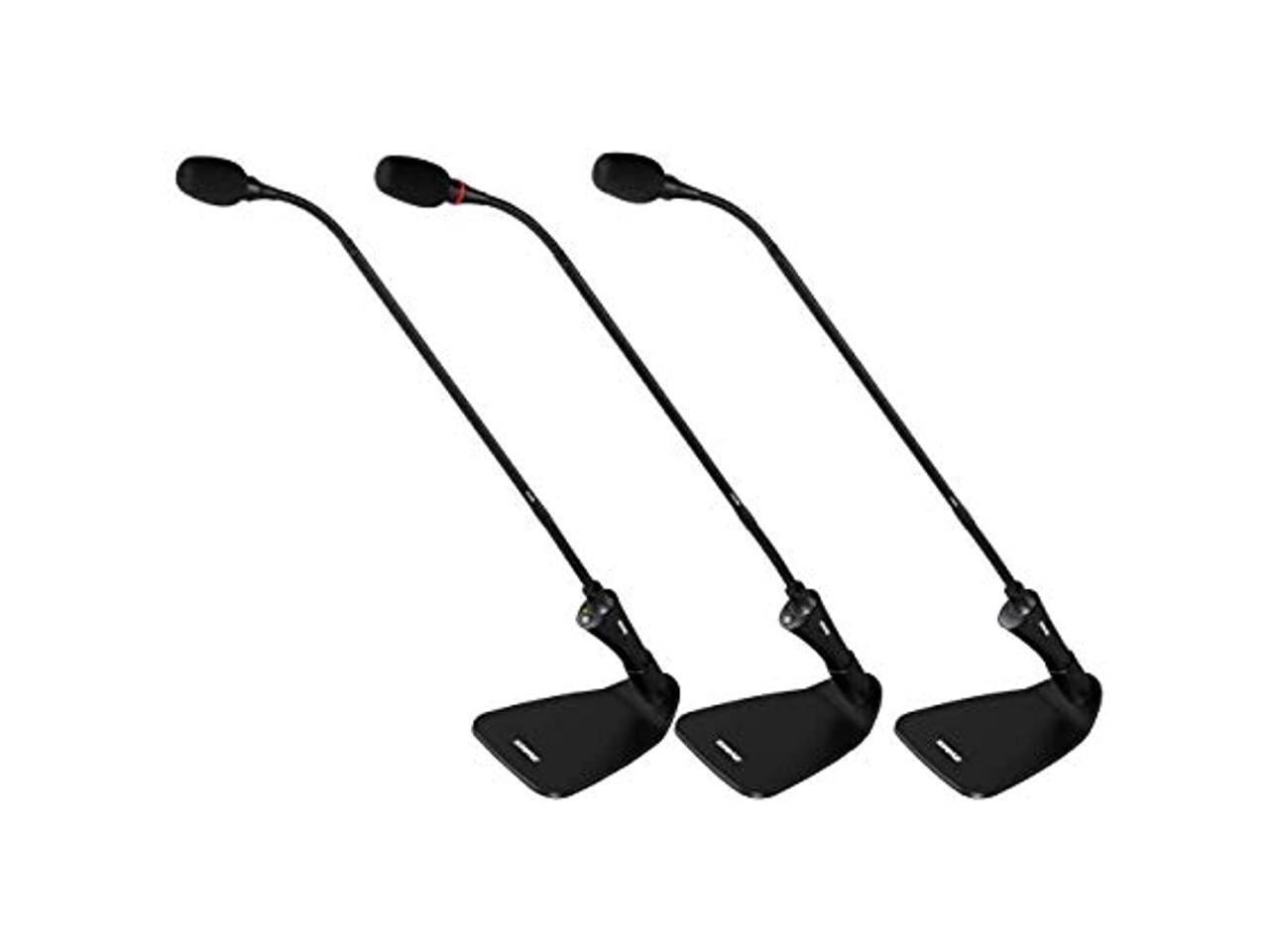 Shure Centraverse CVG18-B/C 18" Gooseneck mic, Inline Pre-Amp, Cardioid ...