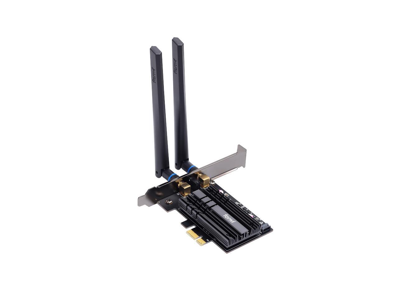 fenvi FV-AX3000 WiFi 6 PCIe WiFi Card, Up to 3000M, Bluetooth 5.2, 802 ...