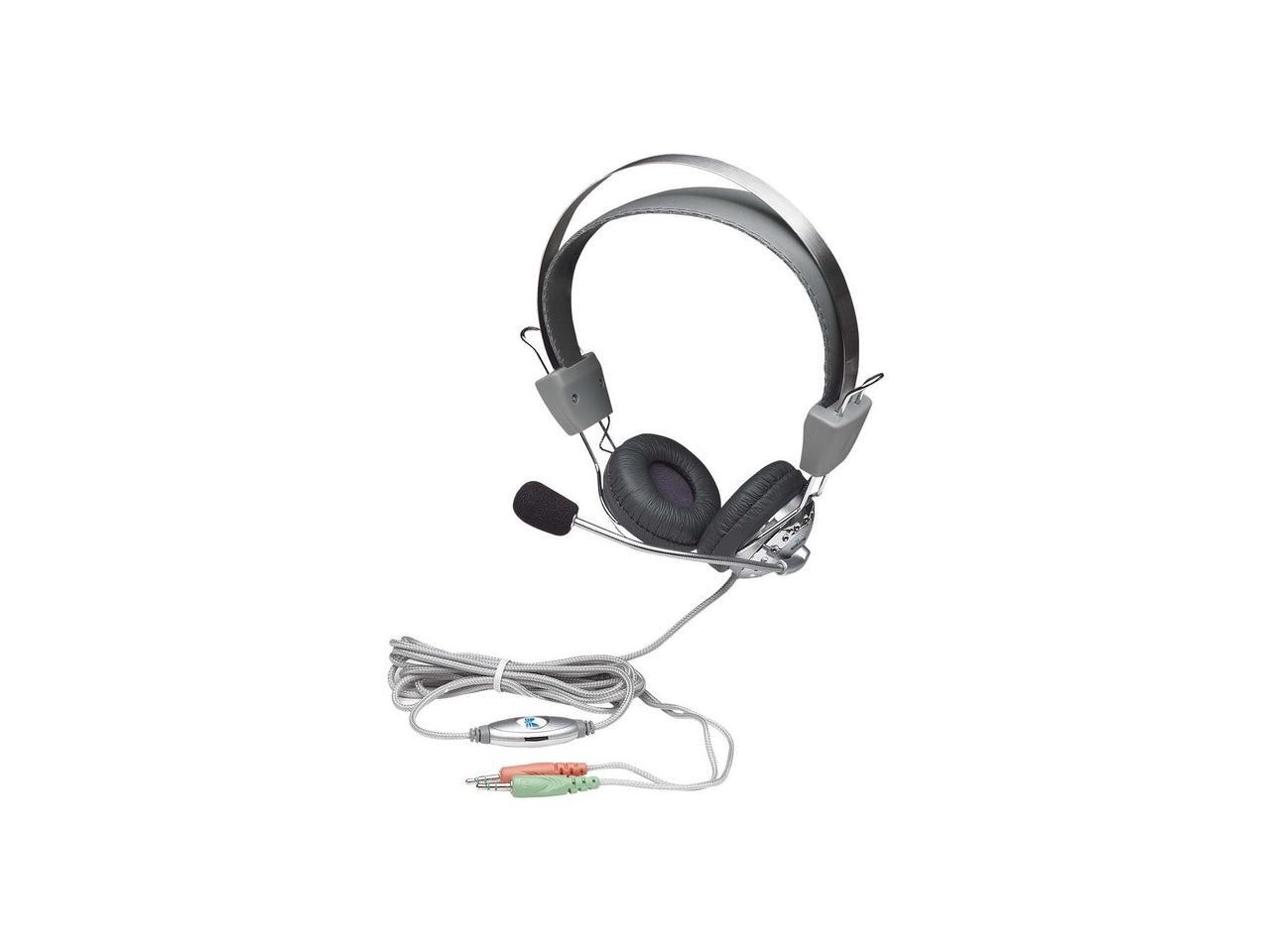 STEREO HEADSET WITH MICROPHONE- - Newegg.com