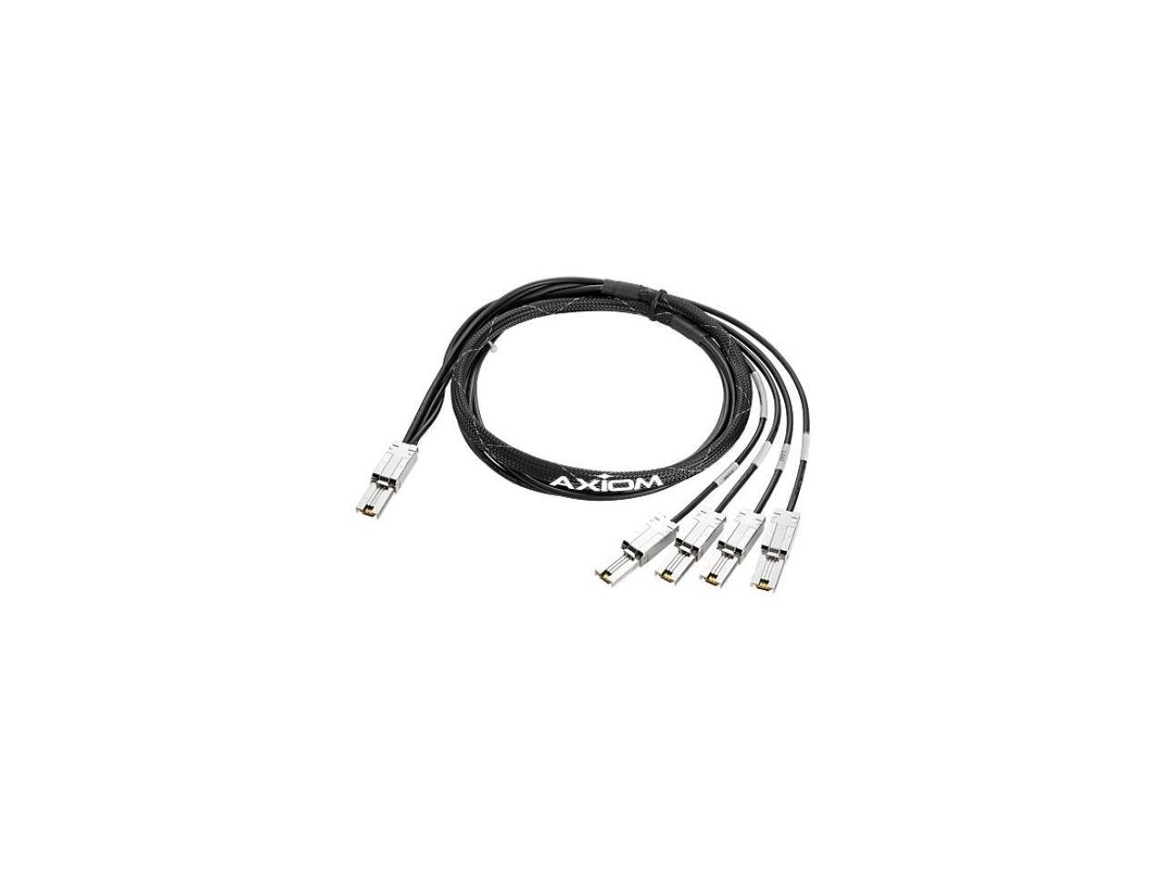 Axiom K2R09A-AX Sas External Cable - 4-Lane - 36 Pin 4X Mini Sas Hd ...