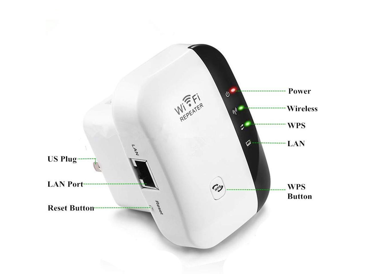 WiFi Repeater/Mini WiFi/US Plug/WiFi Range Extender Wireless Access ...