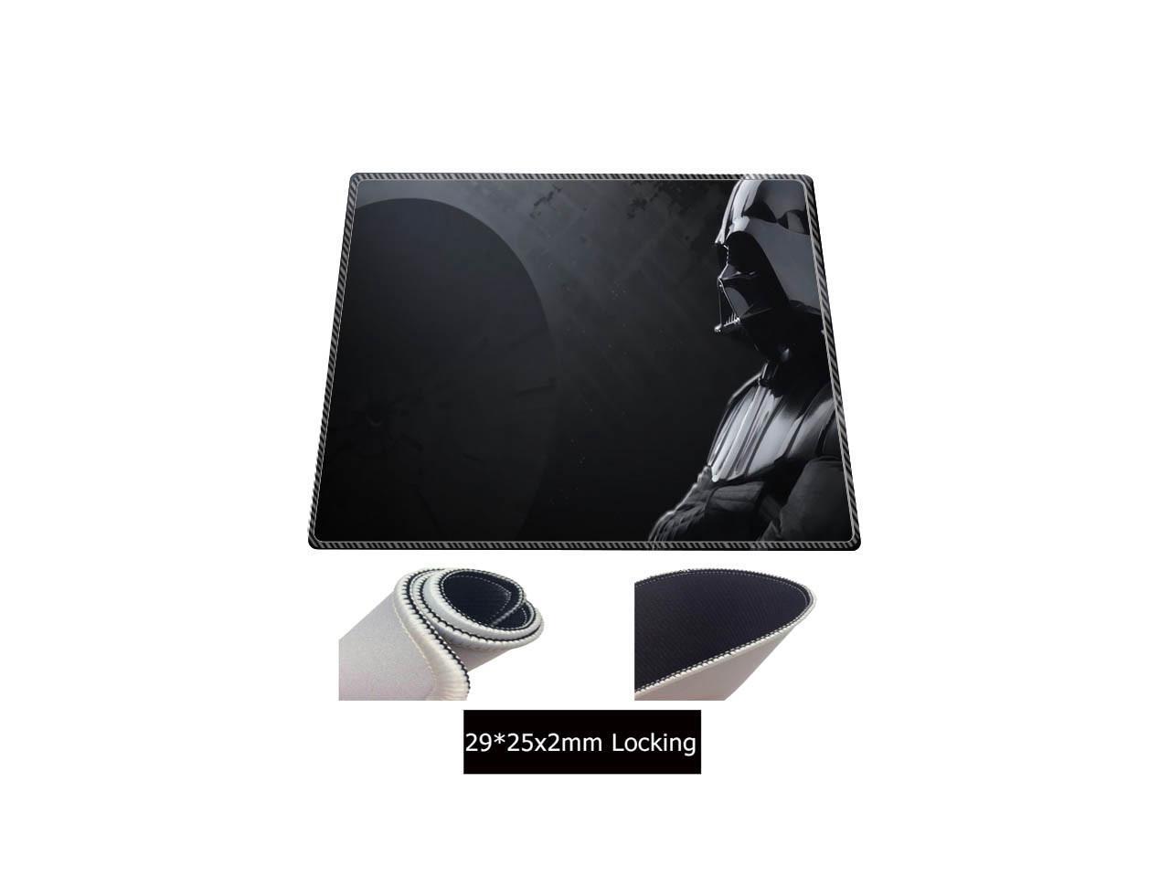 Darth Vader Star Wars Large Mouse Pad Locking Edge Mouse Mat Gamer ...