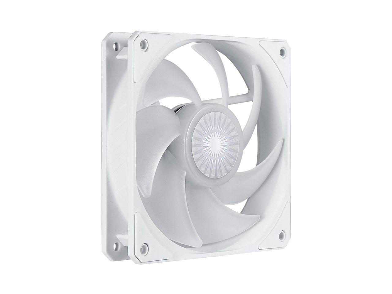 Cooler Master SickleFlow 120 V2 Addressable RGB Fan (White Edition ...