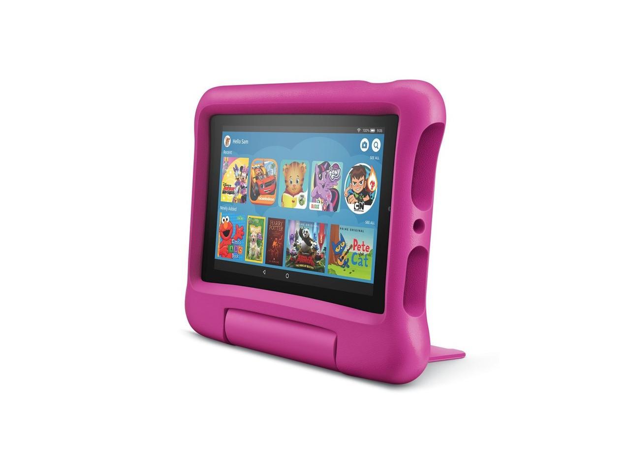 Amazon - Fire 7 Kids Edition 2019 release - 7" - Tablet - 16GB - Pink ...