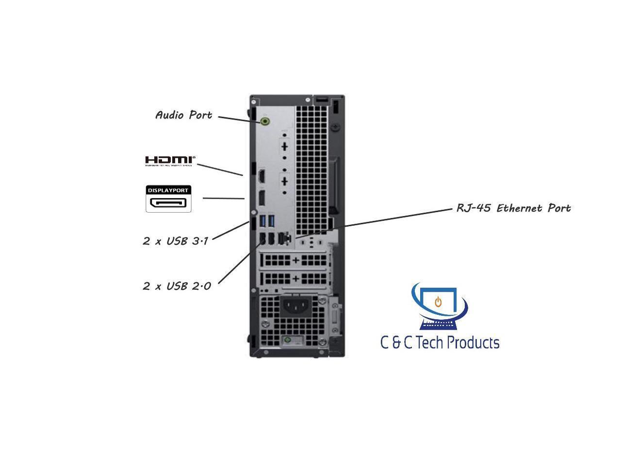 Used - Very Good: Dell Optiplex 3070 Small Form,8th Gen Intel Core i5 ...