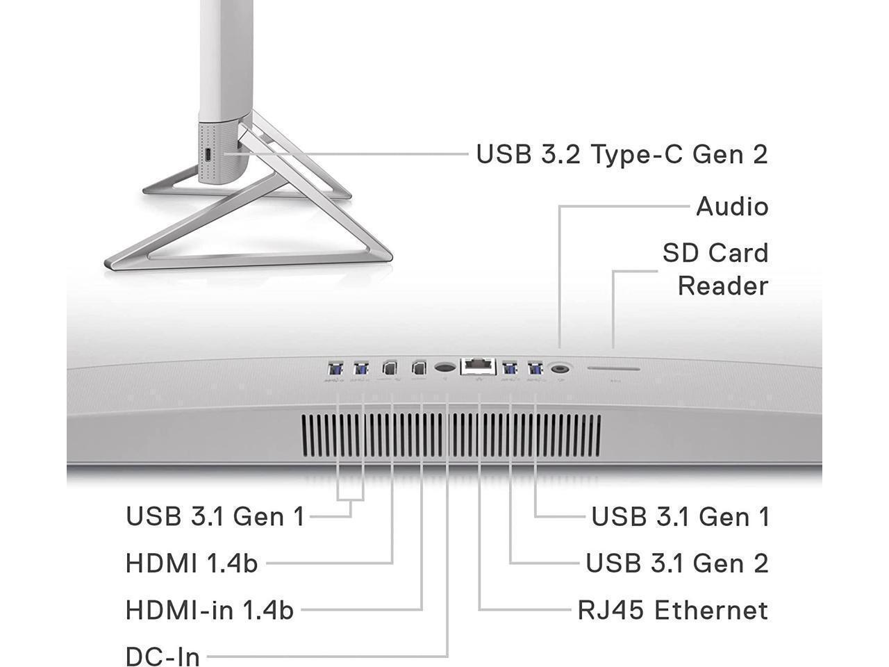 Dell Inspiron 5420 24" Inch Full HD TouchScreen All-In-One PC,13th Gen ...