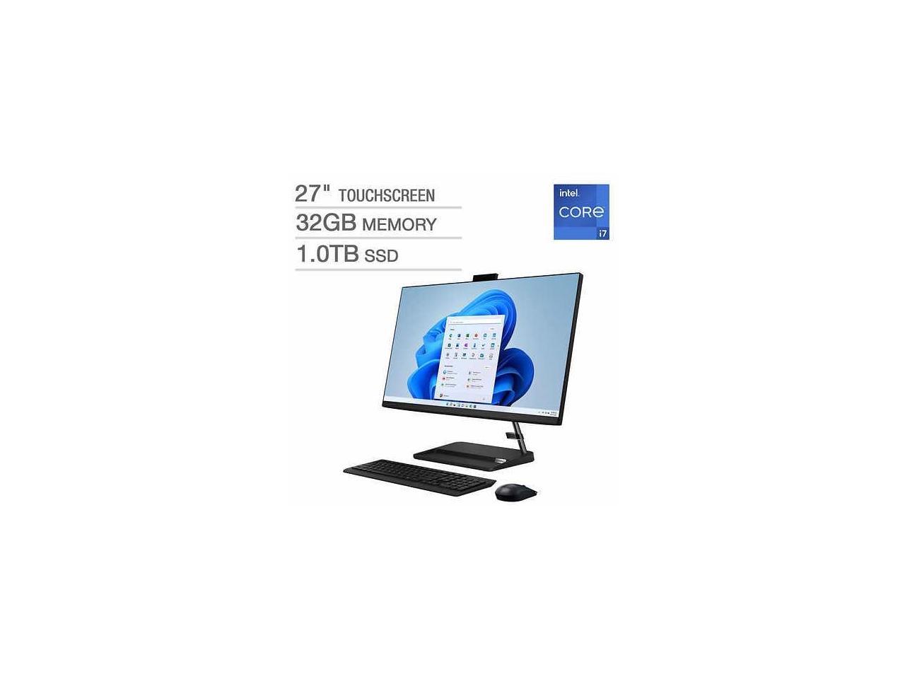 13th Gen Intel Core i7-13620H 10-Core Processor,32GB DDR4,1TB SSD,Lenovo 27" Inch Full HD ...