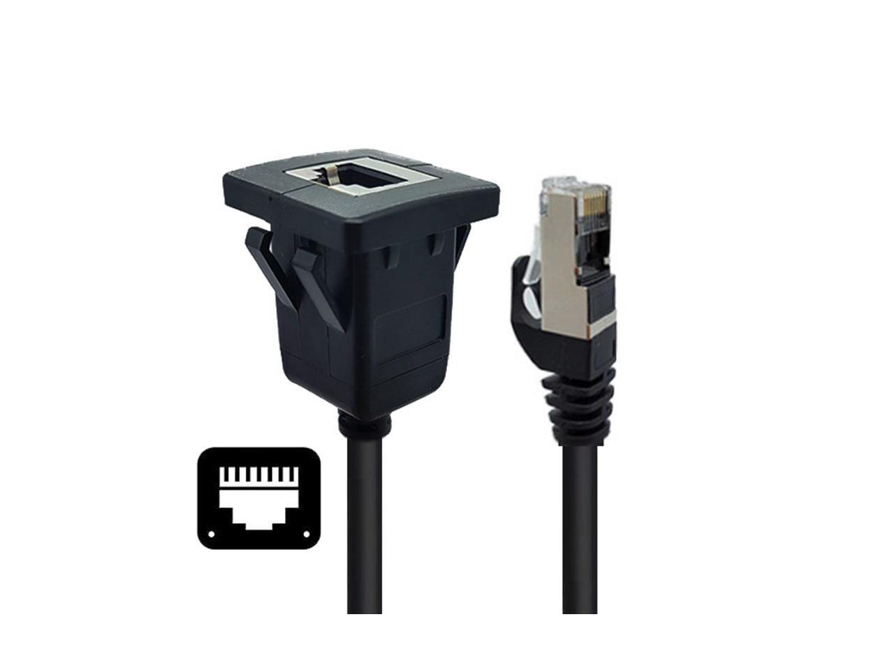 Cablecc CY UT-016-1.0M Waterproof Dustproof Latch Locking CAT6 RJ45 ...