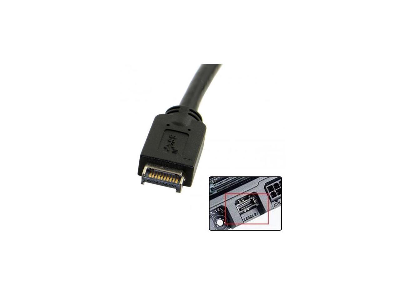 CHENYANG USB 3.1 Front Panel Header to USB-C Type-C Female Extension ...