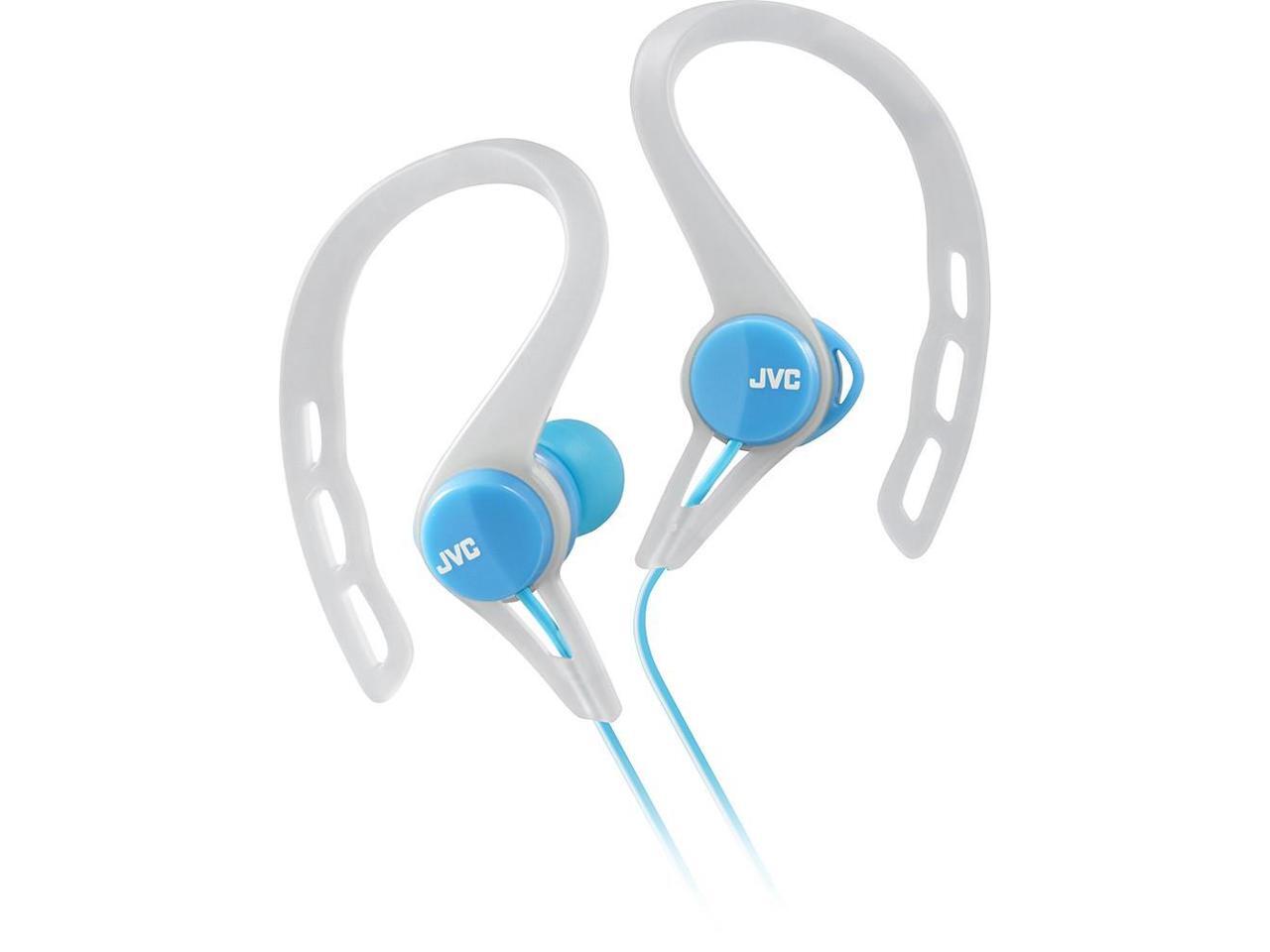 JVC Blue HAECX20A Binaural SportsSeries Fitness Headphones - Newegg.com
