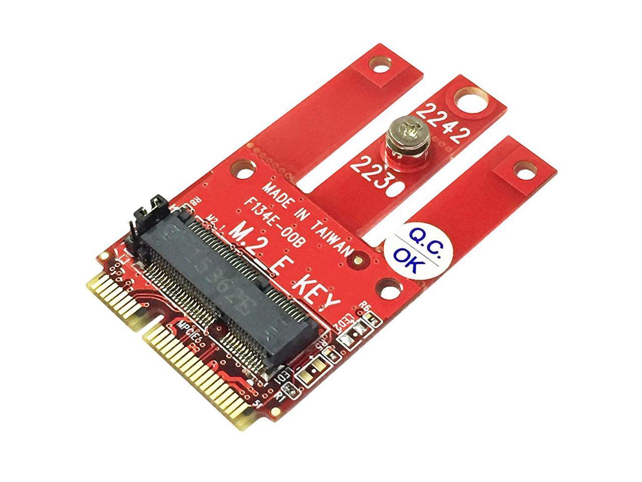 Ableconn MPEX M2WL Mini PCIe Adapter With M 2 Key E Slot Support PCIe ableconn-mpex-m2wl-mini-pcie-adapter-with-m-2-key-e-slot-support-pcie