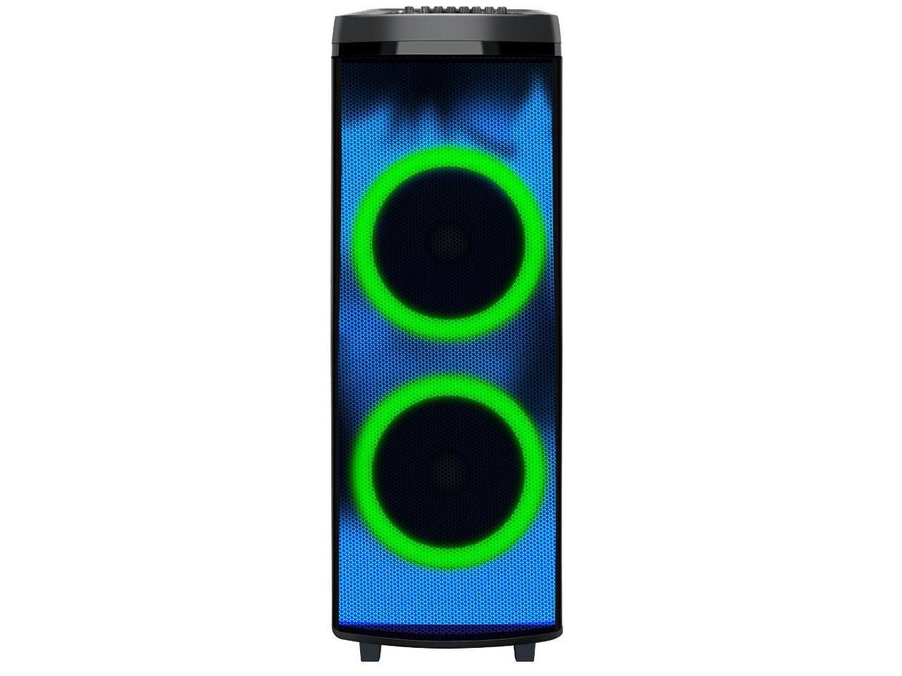 Super Sonic IQ-7012DJBT Bluetooth 2 x 12” True Wireless Rechargeable ...