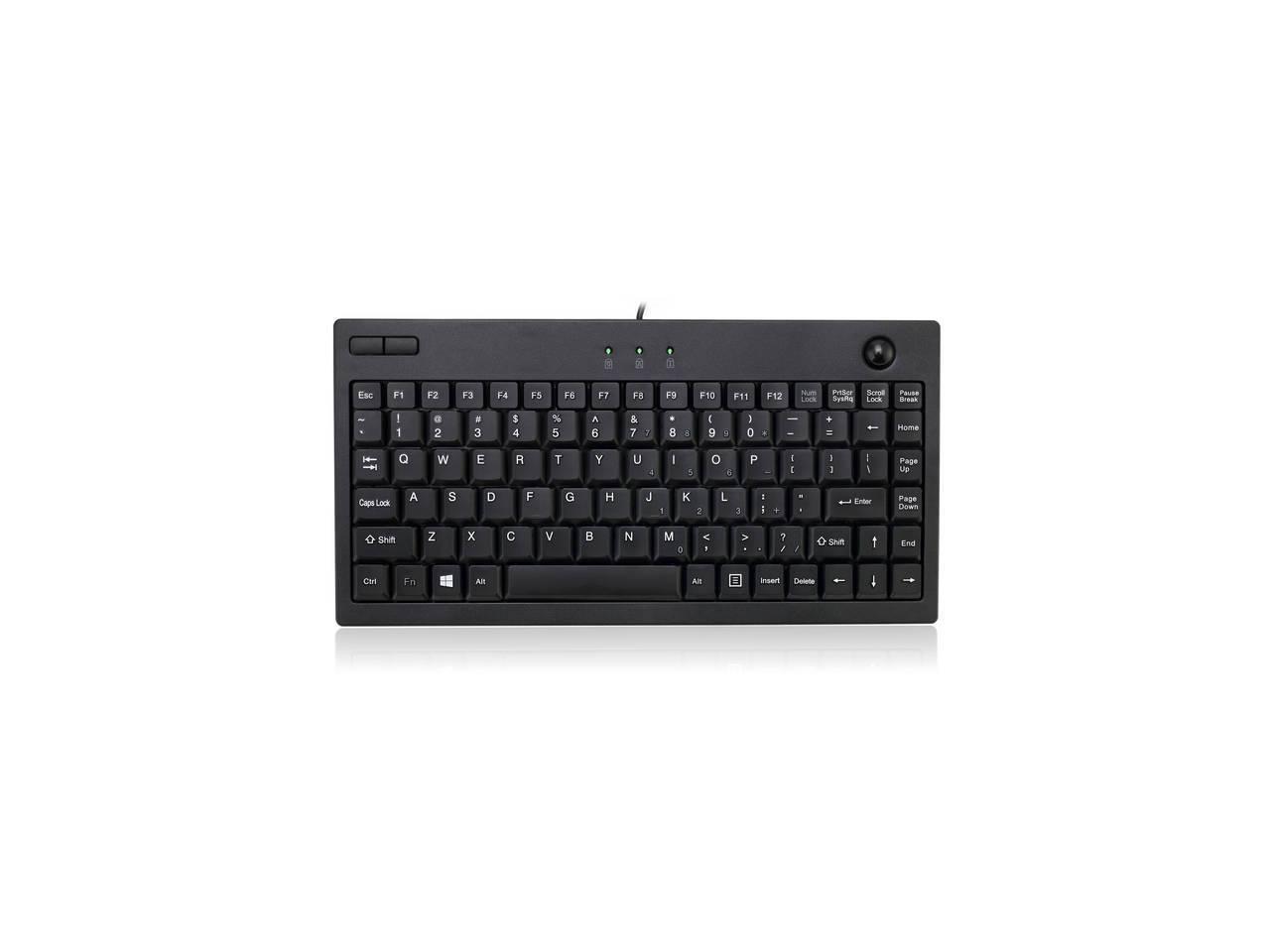 Adesso AKB-310UB EasyTrack 310 - Mini Trackball keyboard - Newegg.com