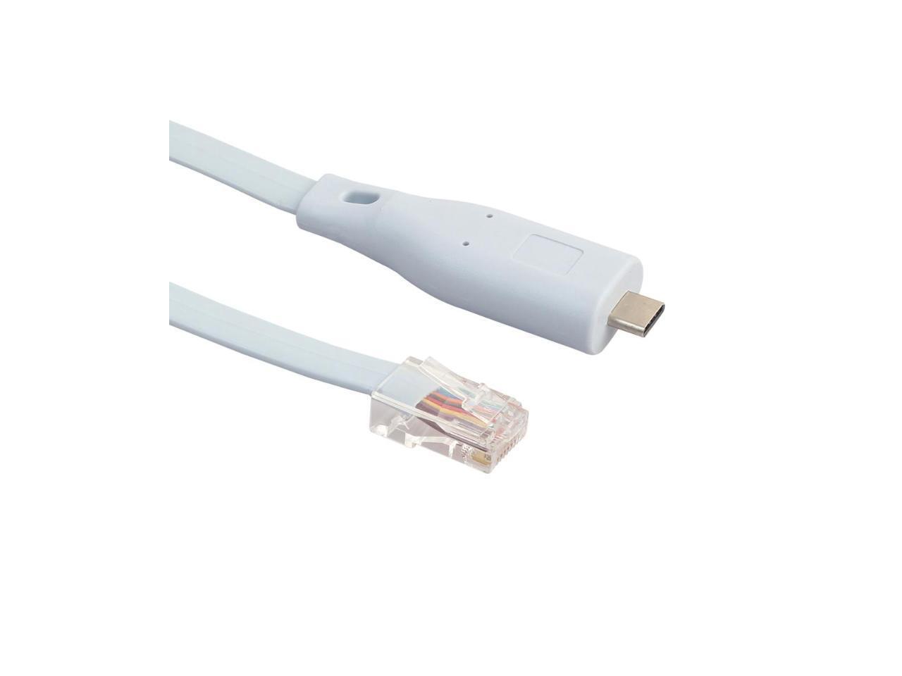 1.8m 6ft USB-C Type-C to Rj45 Cisco Console Cable for Cisco Routers ...