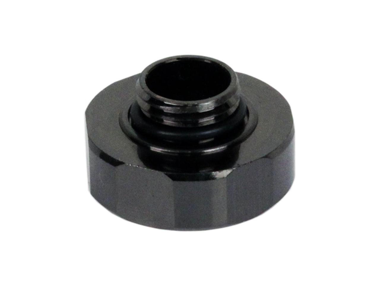 Swiftech G1/4" Male End Cap for Quick Disconnect Couplings, Black ...