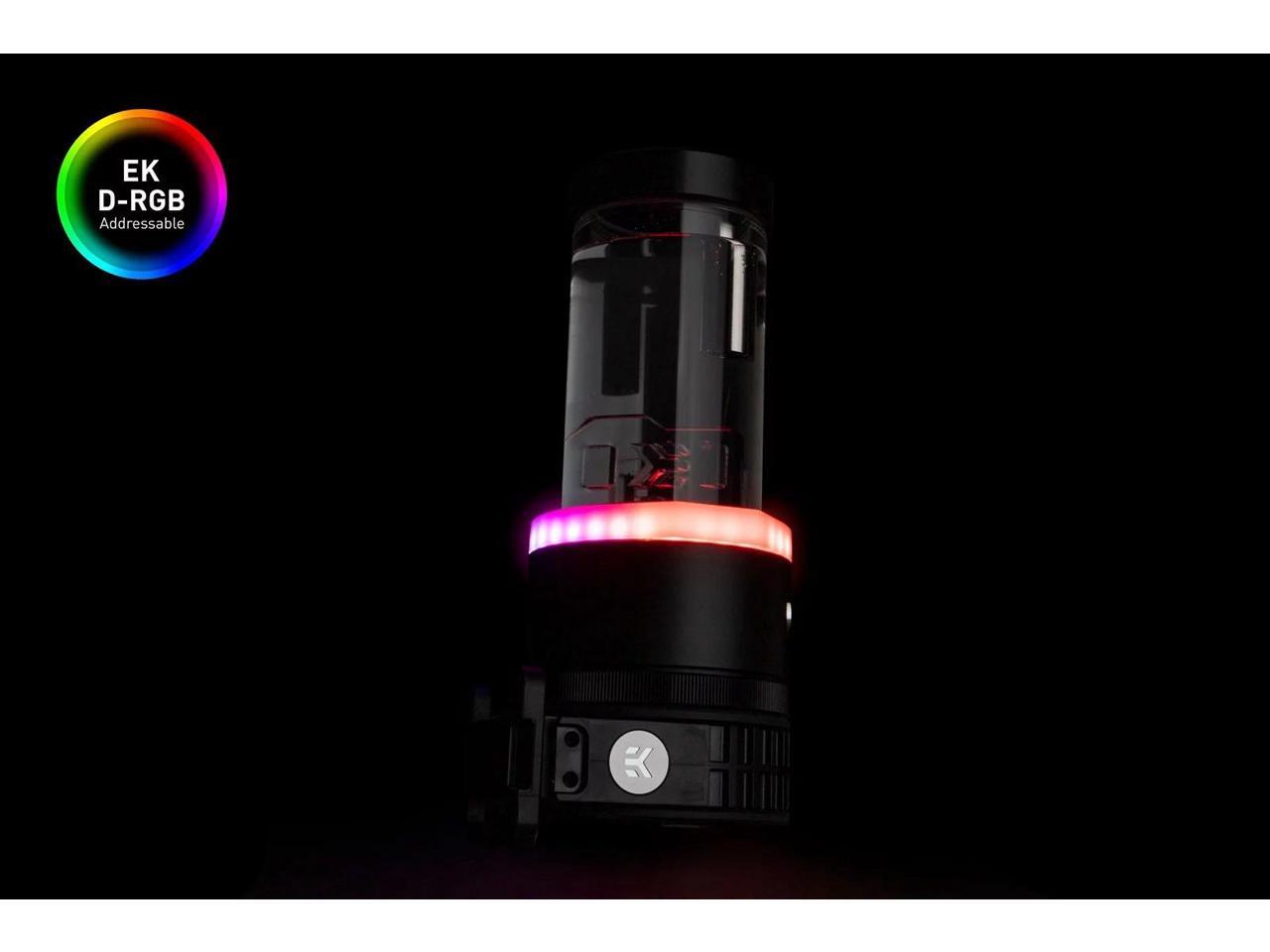 EKWB EK-Quantum Kinetic TBE 200 D5 PWM Pump-Reservoir Combo, D-RGB ...