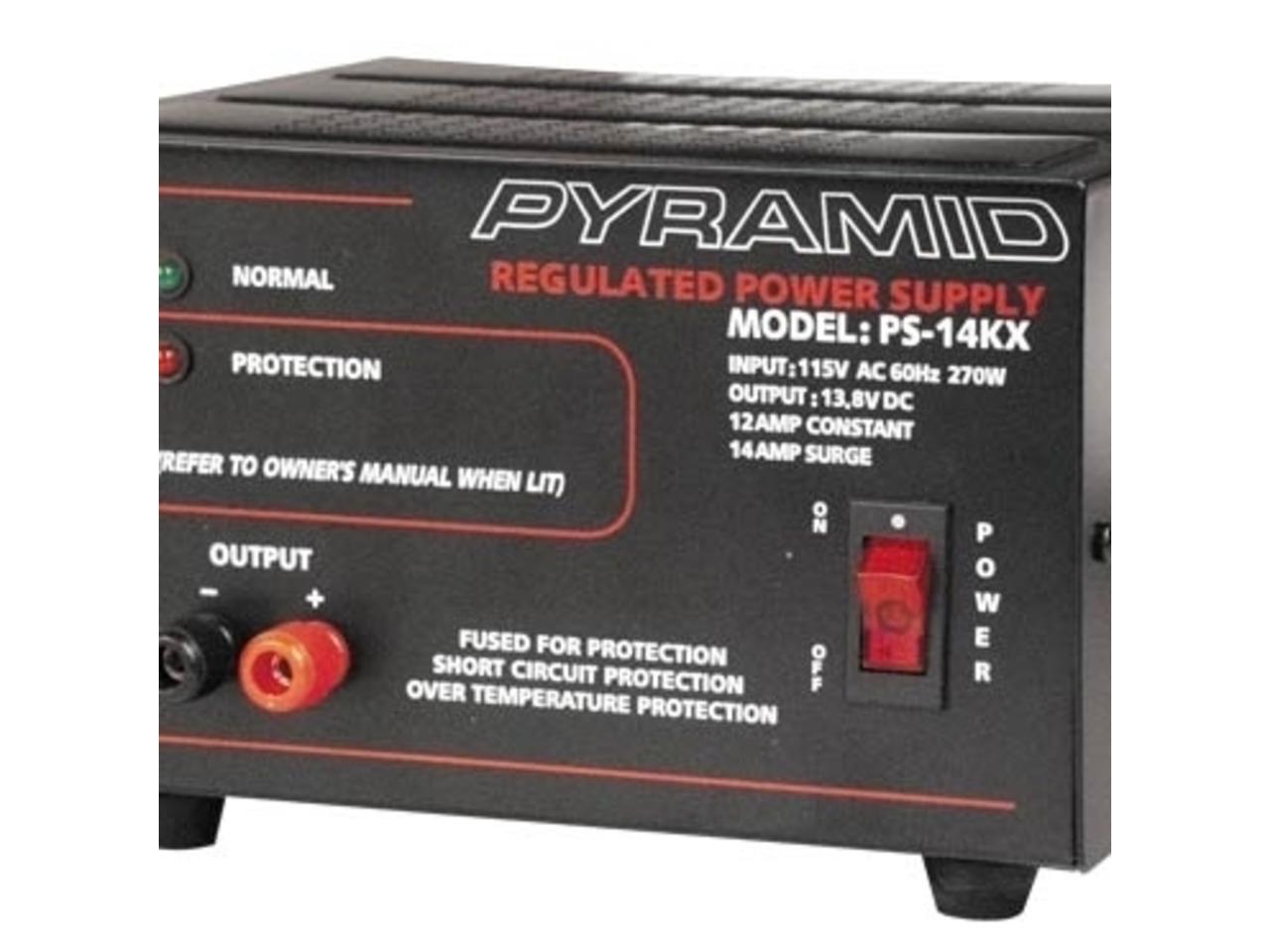 14 Amp PYRAMID PS14KX AC/DC Regulated Power Supply - Newegg.com
