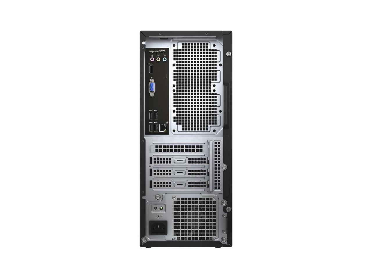Dell Inspiron 3000 Series Desktop, Intel Quad-Core i3-8100 3.6GHz, 16GB ...