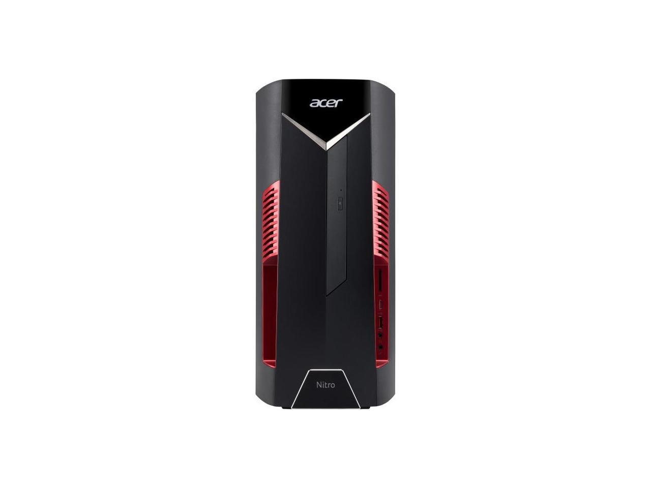 Acer Nitro 50 N50-600-CX15 Gaming Desktop Computer - Intel Core i7-8700 ...