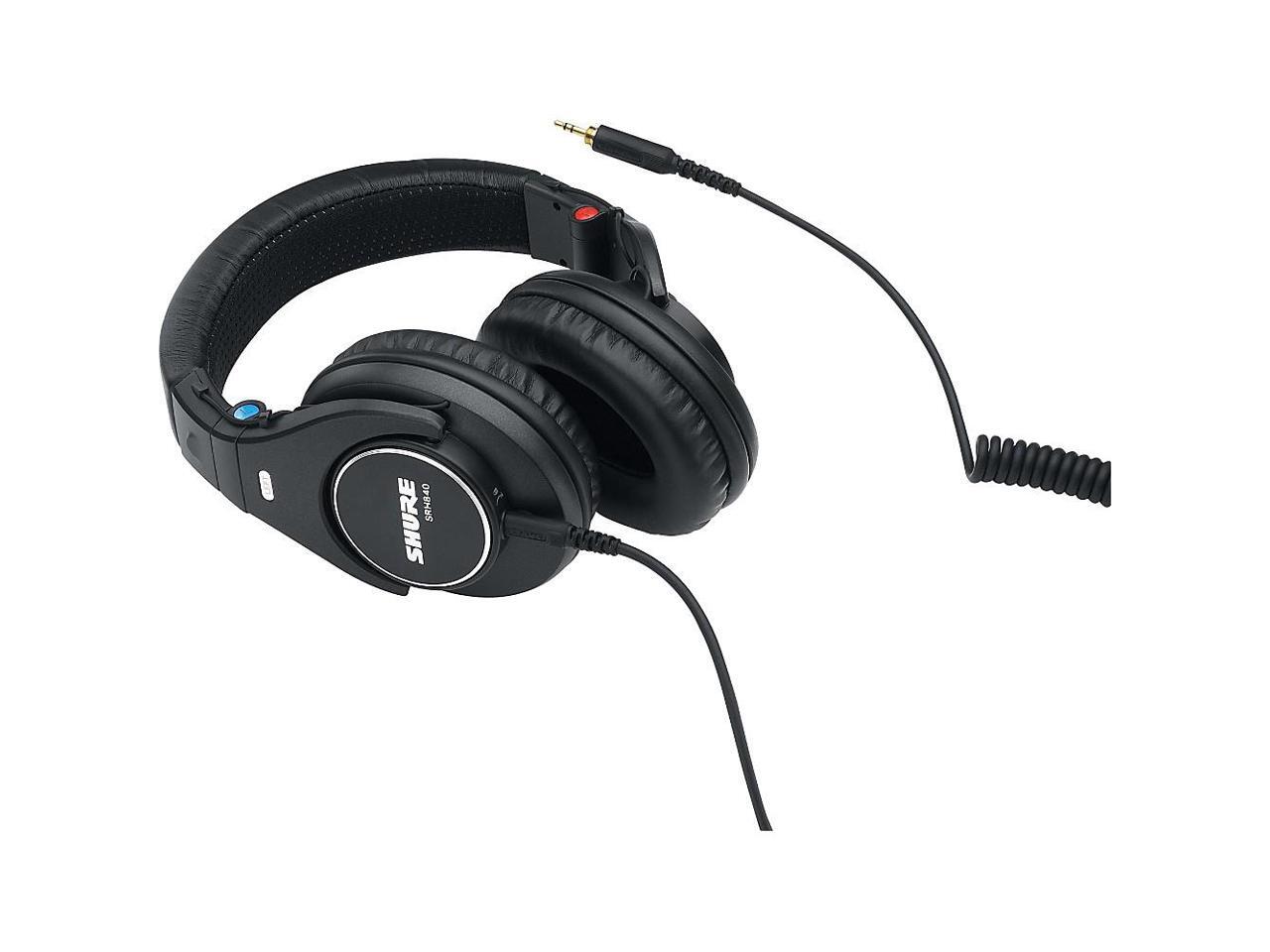 Shure SRH 840 SRH840 Professional Monitoring Headphones - Newegg.com