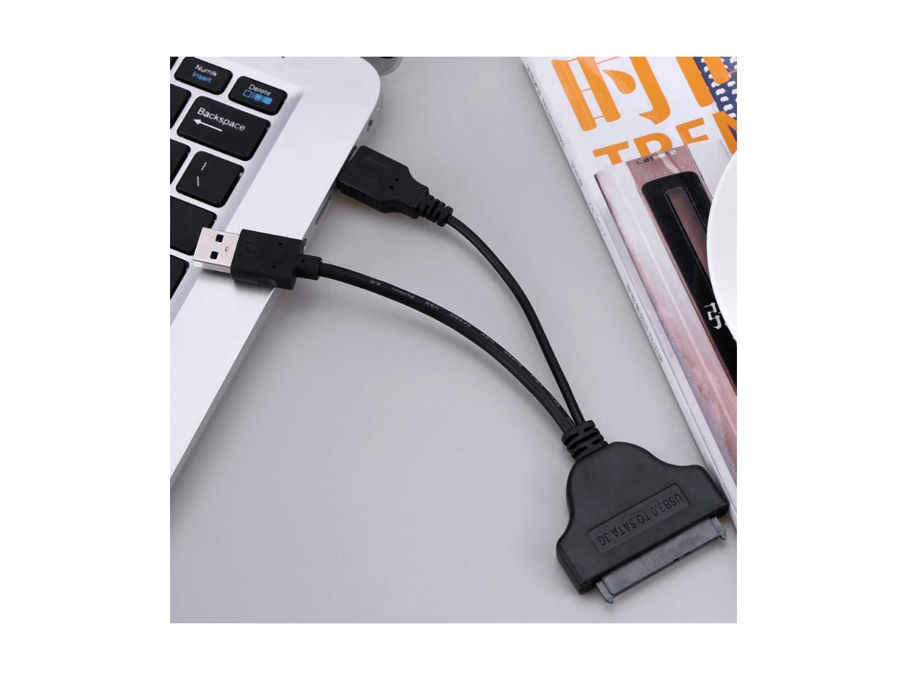 USB 3.0 to SATA External Storage Data Cable 2.5inch HDD Enclosure Hard ...