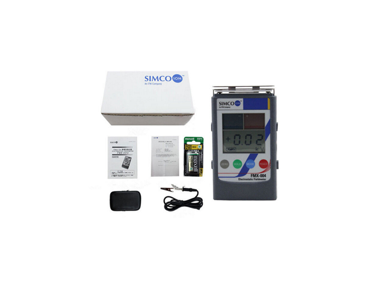 SIMCO FMX-004 Handheld LCD Electrostatic Field Meter Static Tester for ...