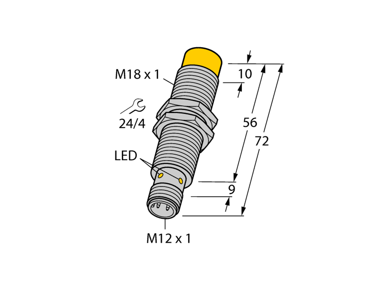 TURCK Bi2-EG08K-AN6X-H1341 Inductive sensor 4669560 NPN - Newegg.com