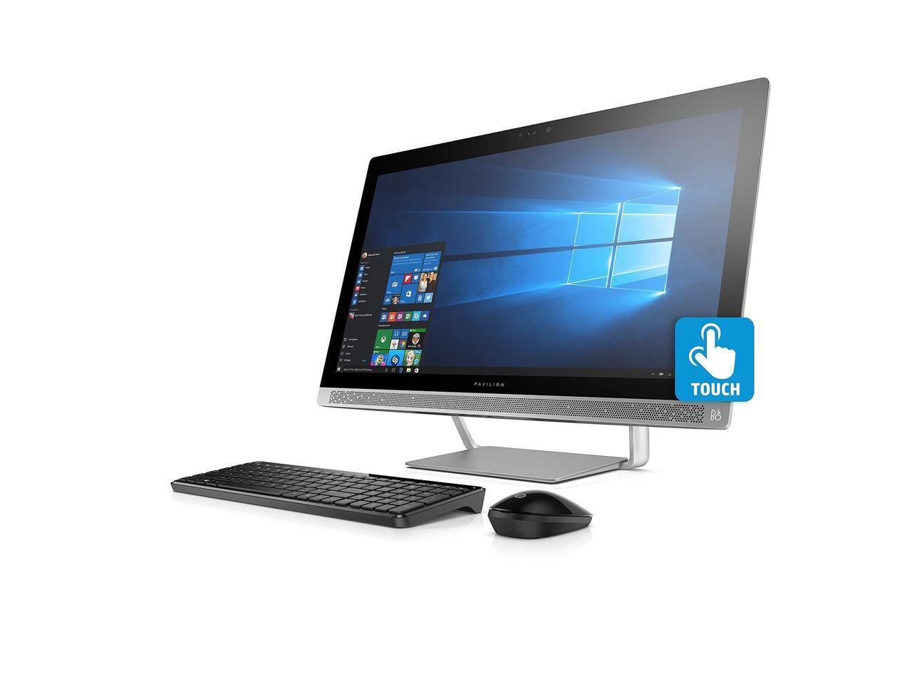 HP Pavilion 24-B277C Touchscreen Full HD 23.8" All-in-One Desktop ...