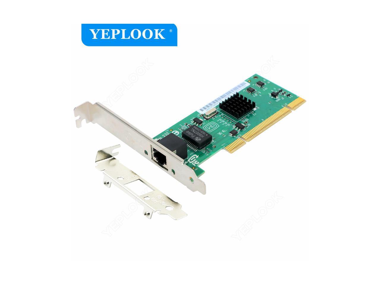 PCI 10/100/1000Mbps RJ45 Gigabit Network Card Diskless Fast Ethernet ...