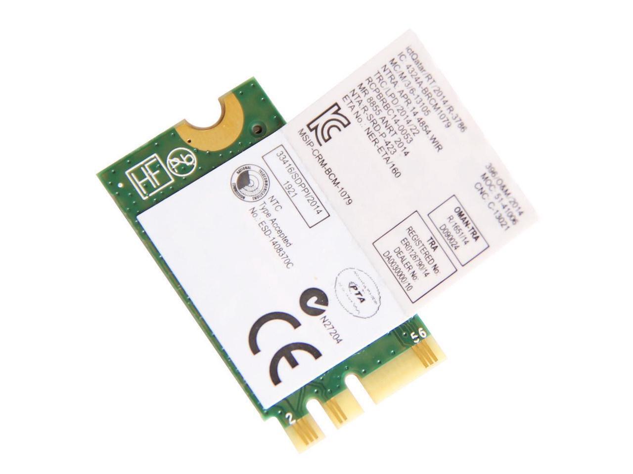 Broacom BCM943142Y 802.11b/g/n Bluetooth4.0 Wlan 150Mbps NGFF Wireless ...