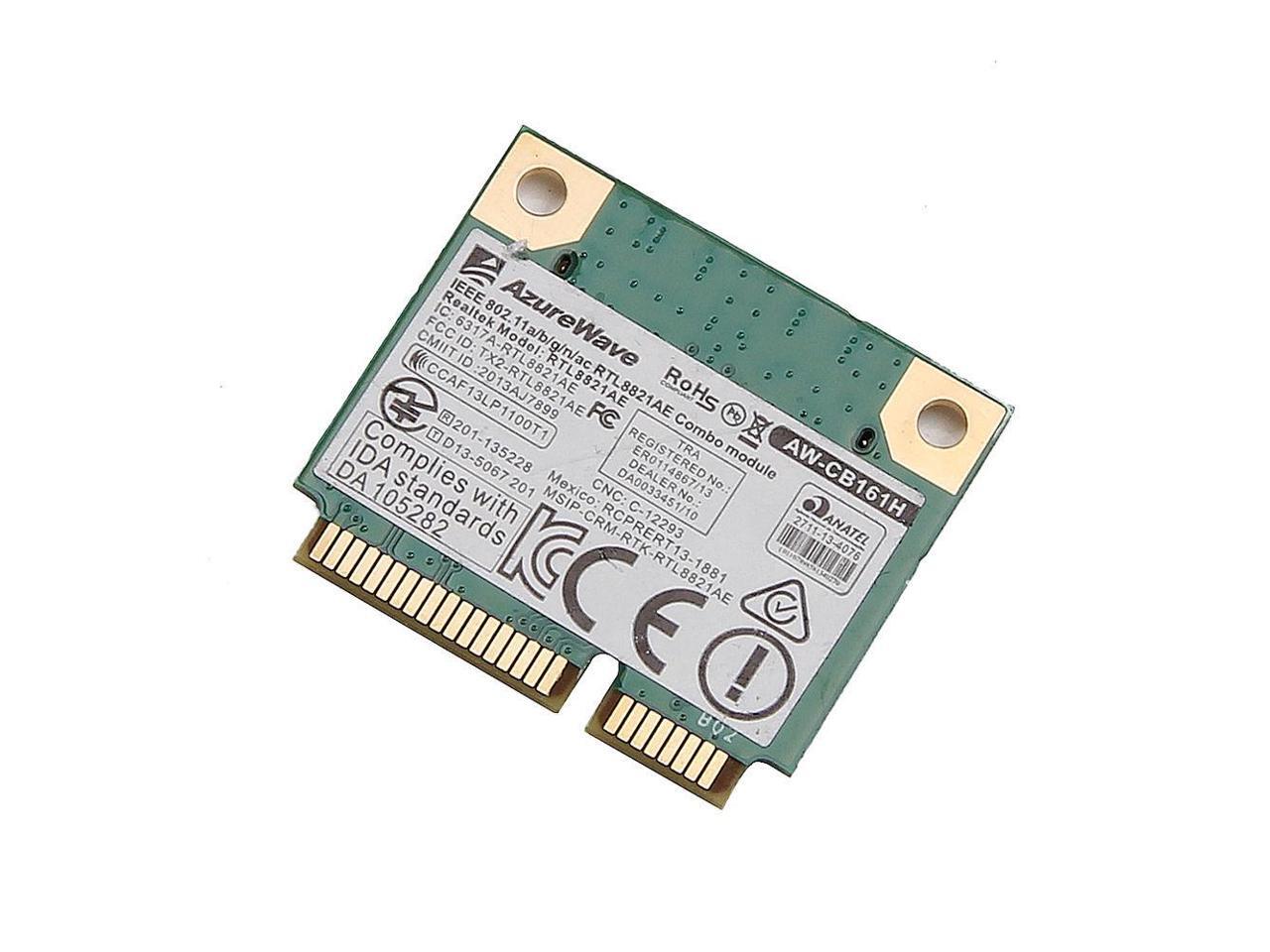 AzureWave AW-CB161H Realtek RTL8821AE combo 802.11ac+Bluetooth4.0 WLAN ...