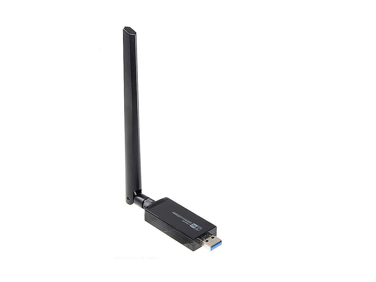 RTL8812AU Chipset 1200Mbps 2.4GHz/5GHz 802.11ac WiFi USB Adapter Dongle ...