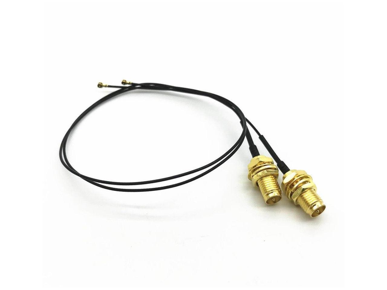 6dbi Dual Band 2.4G/5Ghz MHF4 Antennas set + Intel 8265NGW Wireless-AC ...