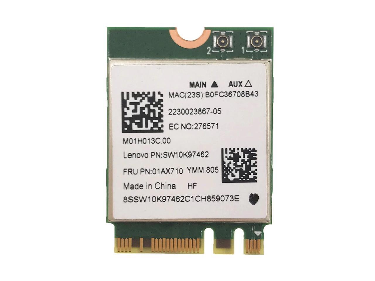 RTL8821CE 802.11AC 1X1 Wi-Fi+BT 4.2 Combo Adapter Card FRU 01AX710 ...