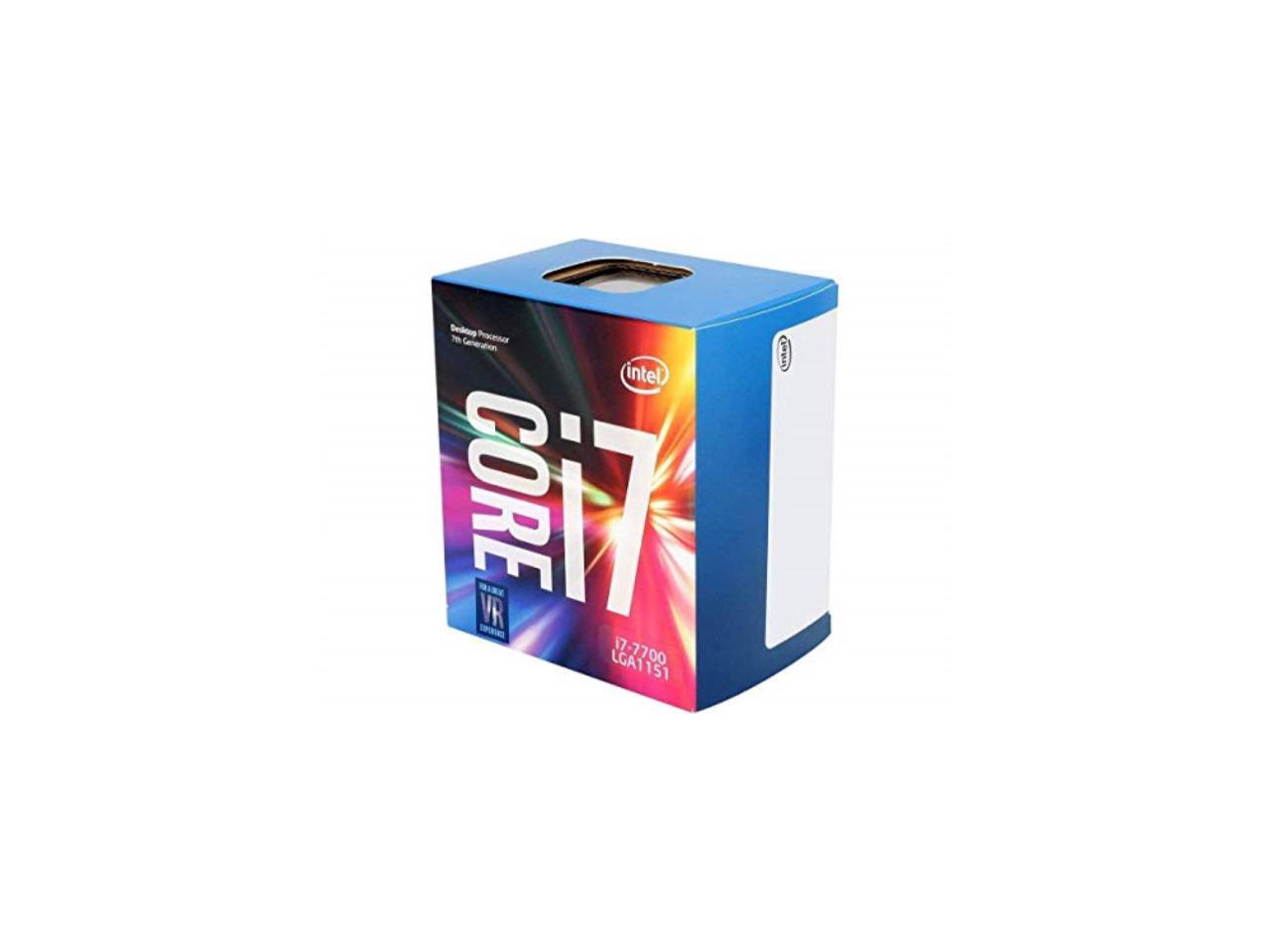 Intel Core i7-7700 Desktop Processor 4 Cores up to 42 GHz LGA 1151 100/ ...