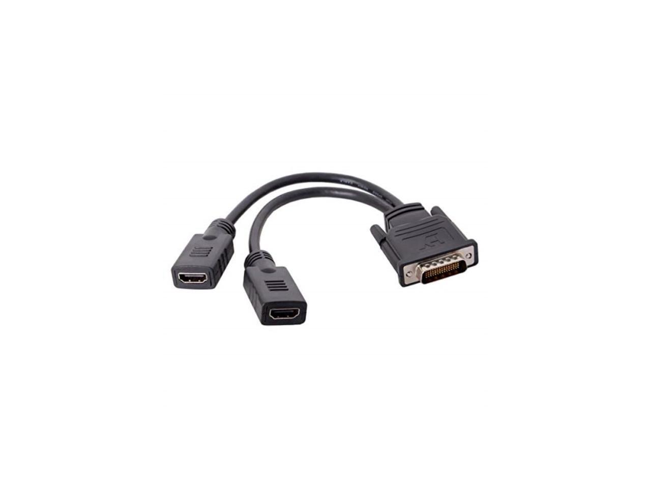 CableDeconn DMS 59 Pin to 2 HDMI Cable, DMS 59 Pin Male to HDMI Female ...