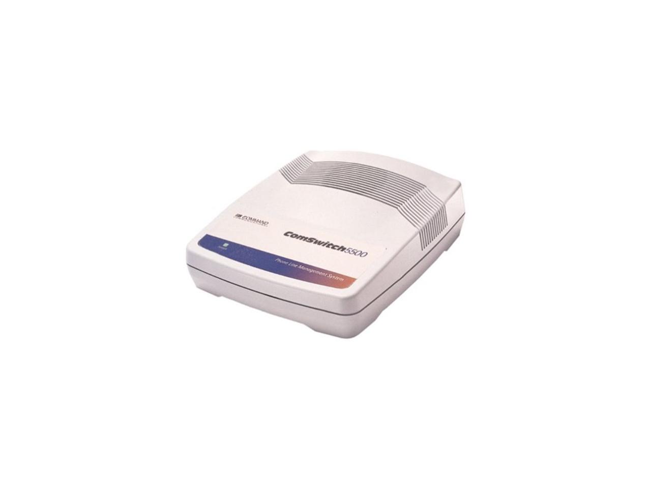 command communications comswitch 5500 3-port phone/fax modem line ...