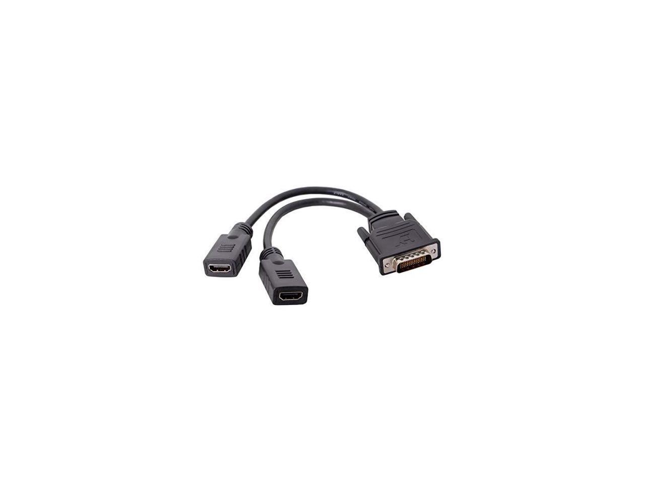 CableDeconn DMS 59 Pin to 2 HDMI Cable, DMS 59 Pin Male to HDMI Female ...