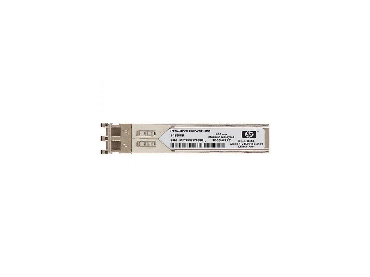 HP Genuine X120 1G SFP LC SX 850NM 550M Transceiver JD118B - Newegg.com