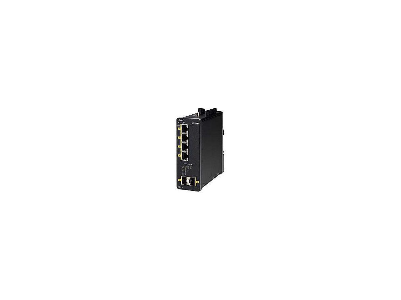 Cisco Industrial 4 Port W 2x Uplink L2 Managed Ethernet Switch Ie 1000