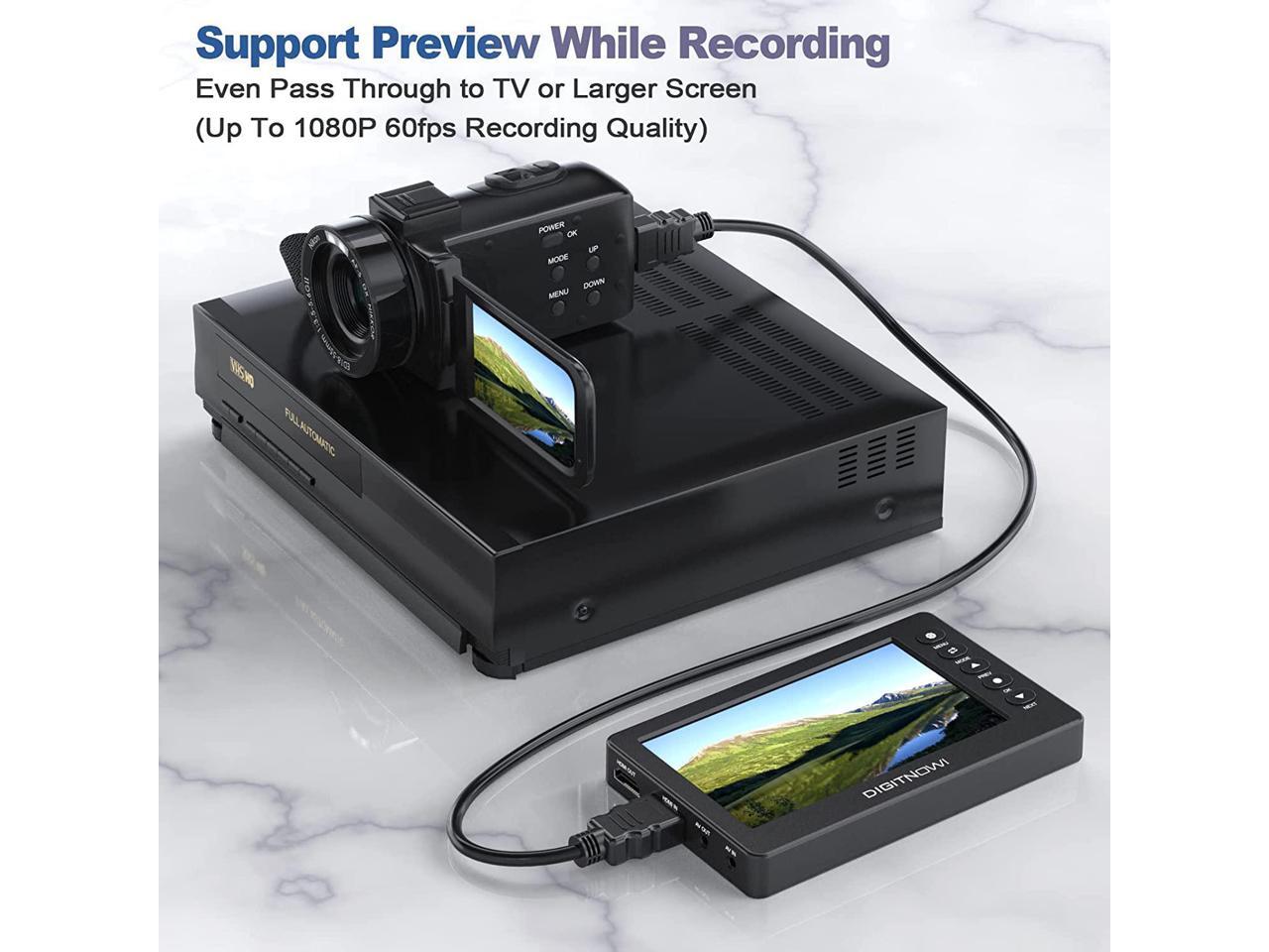 DIGITNOW HD Video Capture Box 1080P 60FPS USB 2.0 Video to Digital ...