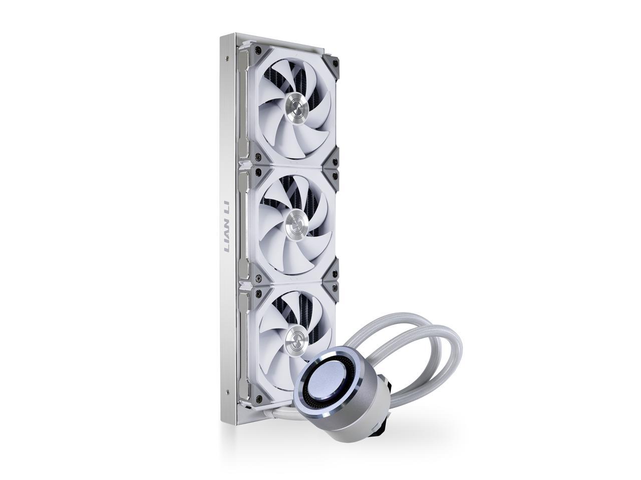 LIAN LI GALAHAD AIO 360 RGB UNI FAN SL120 EDITION WHITE , Dual 120mm ...