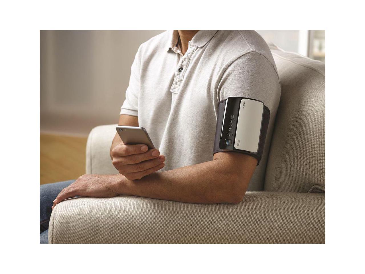 Omron Evolv Wireless Upper Arm Blood Pressure Monitor BP7000 Deals and ...