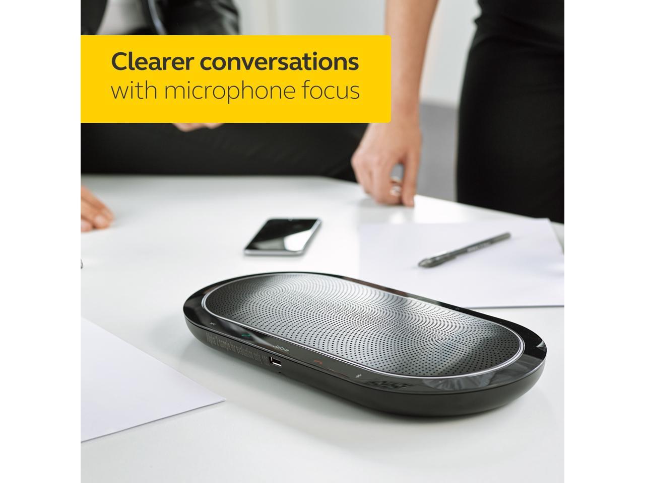 Jabra Speak 810 UC 7810-209 Black Speakerphone - Unified Communication ...